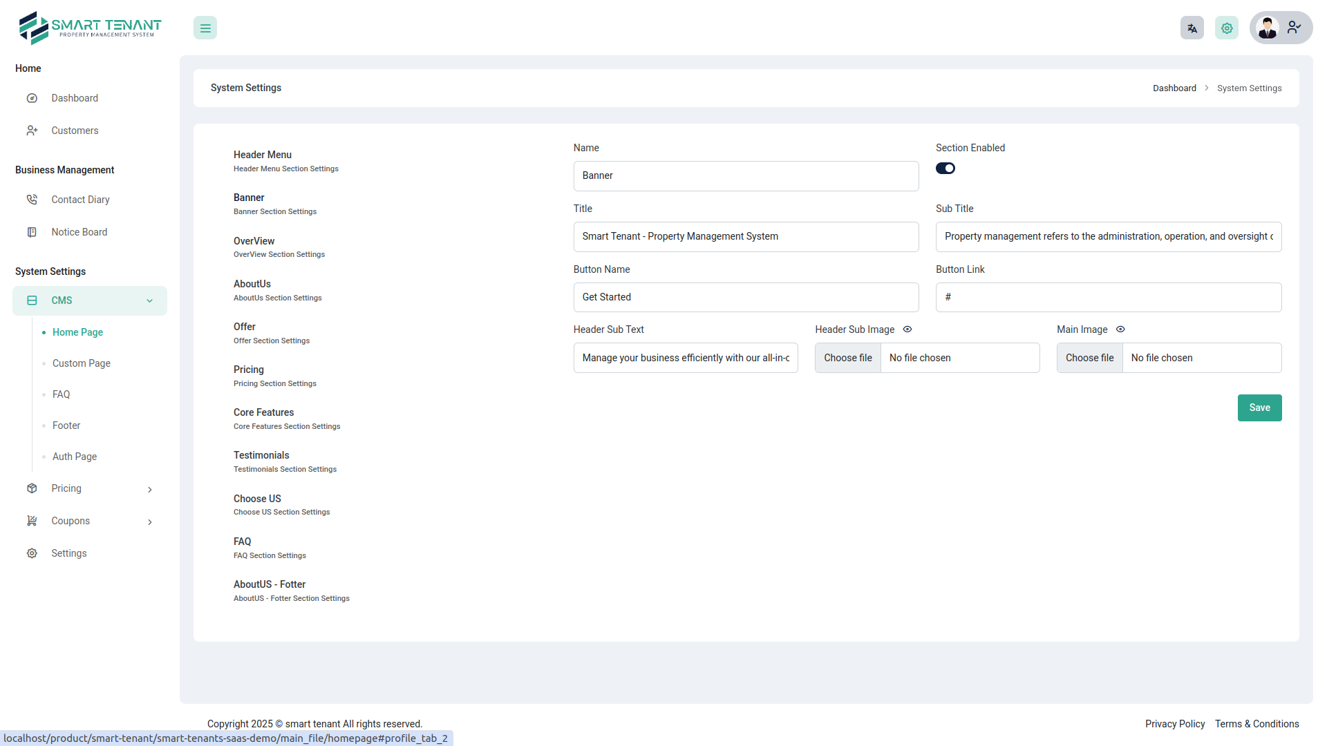Smart Tenant SaaS - Property Management System by smartwebinfotech