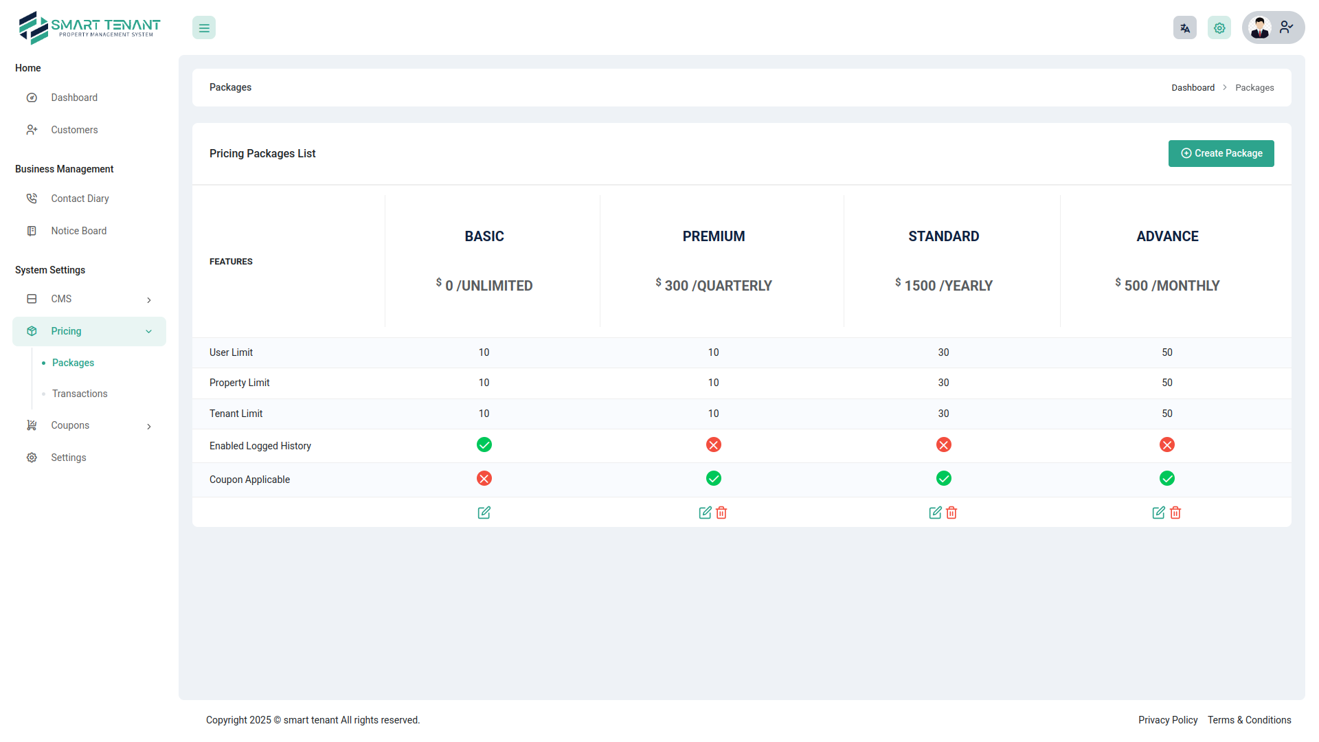 Smart Tenant SaaS - Property Management System by smartwebinfotech