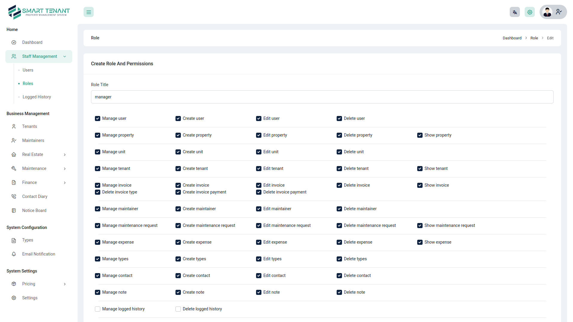Smart Tenant SaaS - Property Management System by smartwebinfotech
