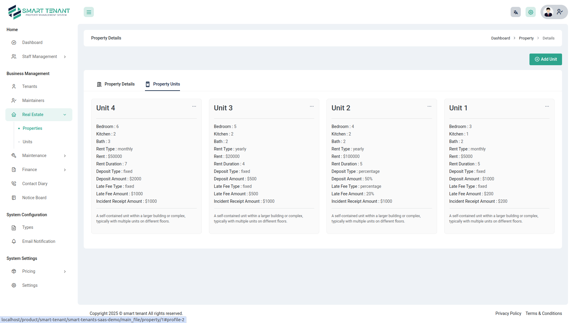 Smart Tenant SaaS - Property Management System by smartwebinfotech