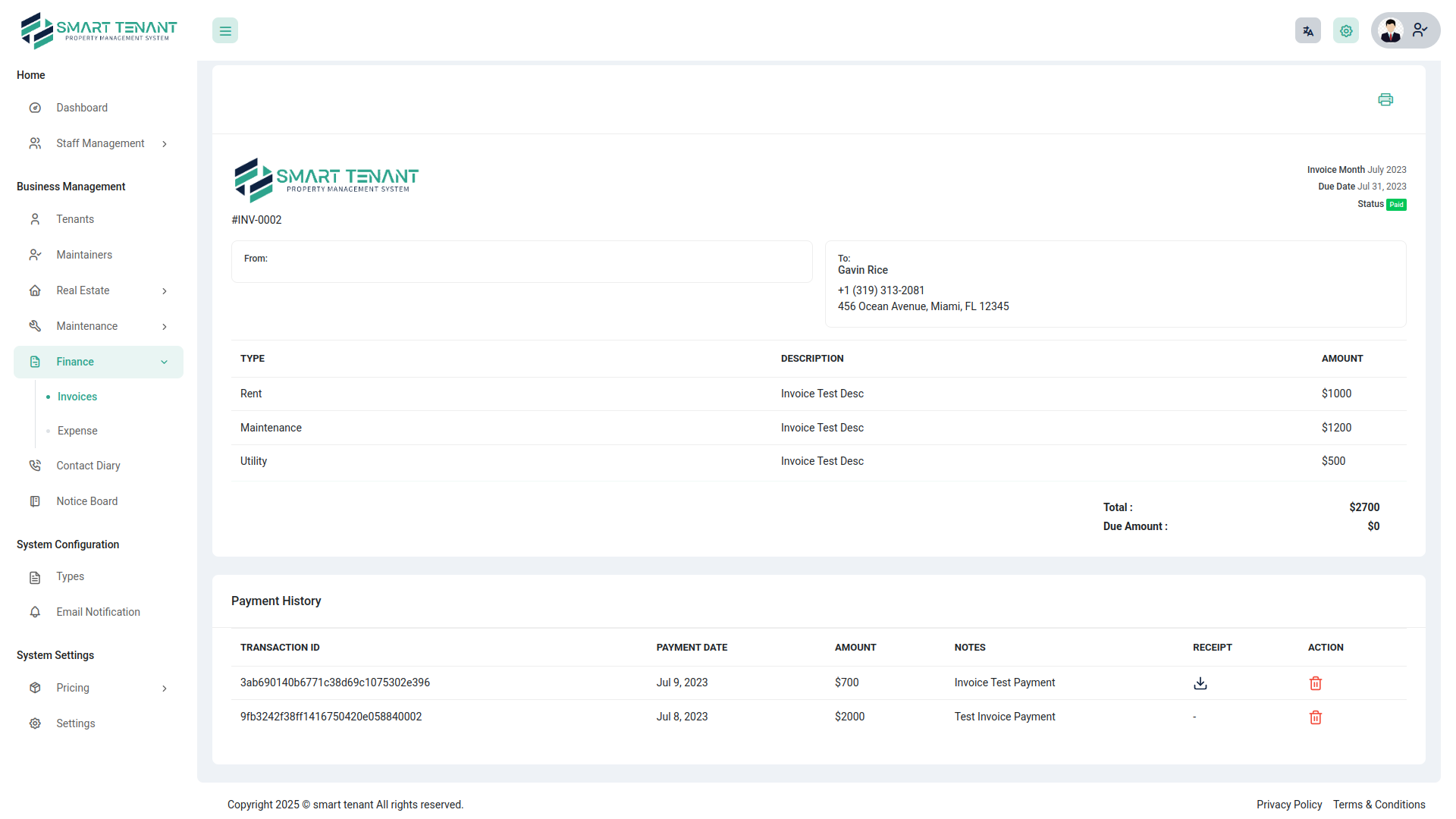 Smart Tenant SaaS - Property Management System by smartwebinfotech