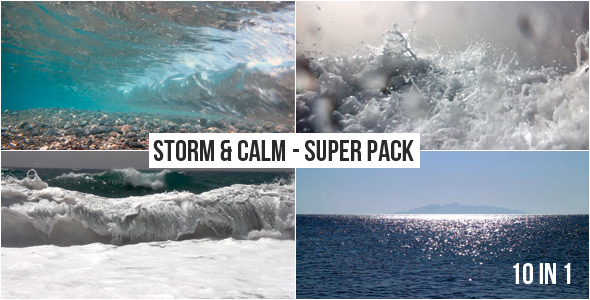 Storm And Calm - Super Pack, Stock Footage | VideoHive