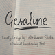 Geraline Font, Fonts | GraphicRiver