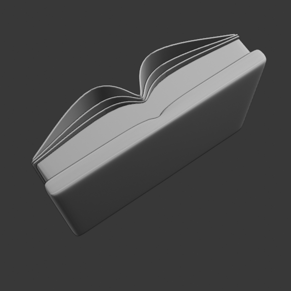 book mesh model by viplitva29 | 3DOcean