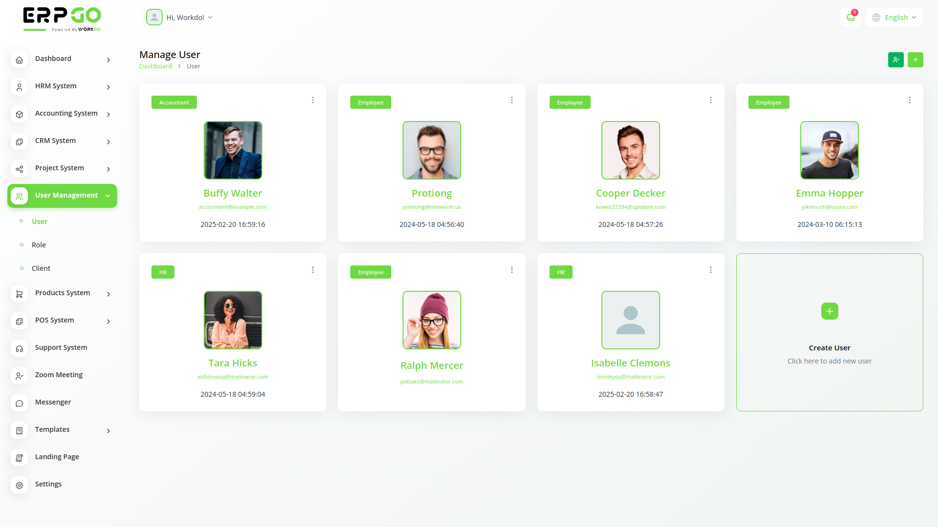 ERPGo - All In One Business ERP With Project, Account, HRM, CRM & POS ...