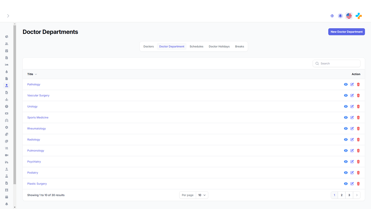 HMS Saas - Multi Hospital Management System - Appointment Booking ...