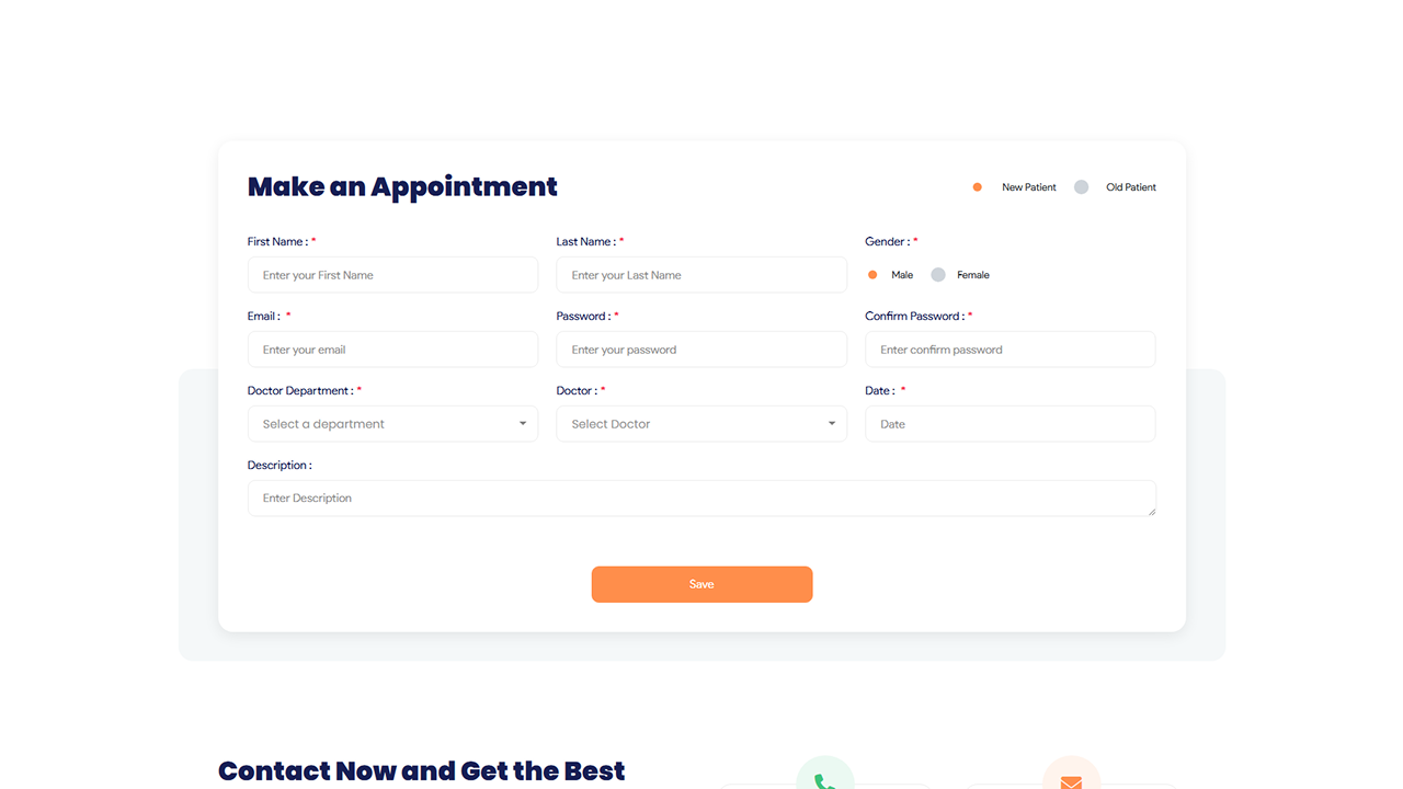 HMS Saas - Multi Hospital Management System - Appointment Booking ...
