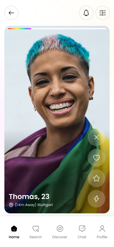 LGBTQ - Dating App React Native CLI Ui Kit by JsmThemes | CodeCanyon