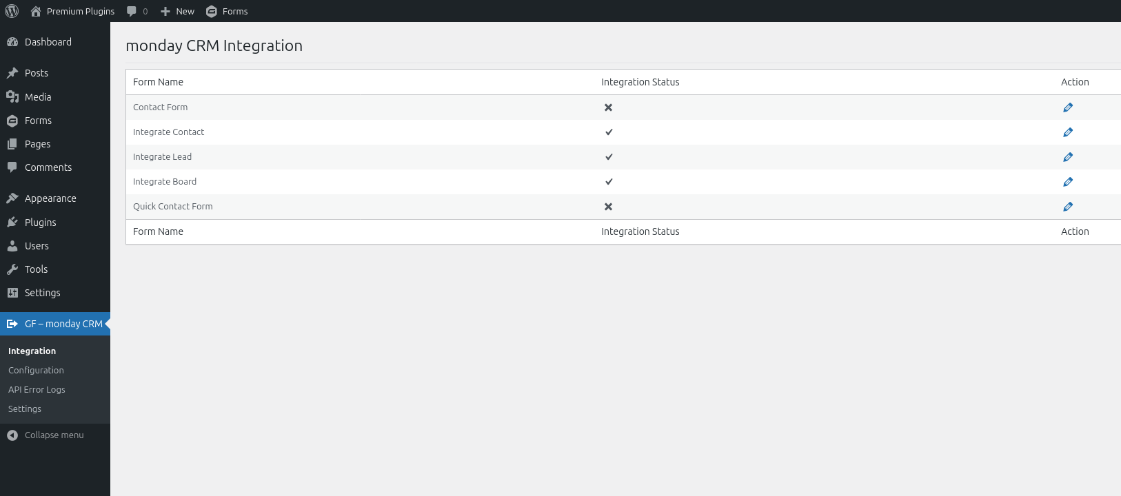 Gravity Forms - monday.com CRM Integration by obtaincode | CodeCanyon