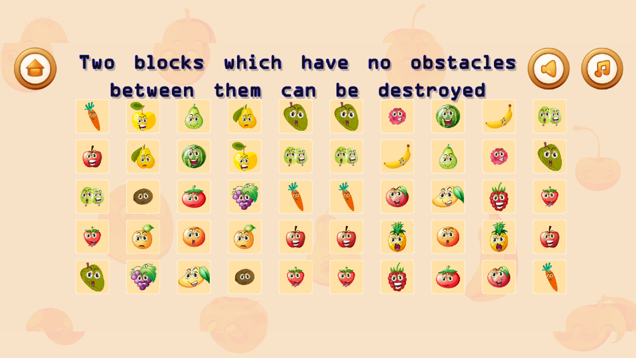 Tutti Frutti Match Game Matching Puzzle Game Html5 And Android Construct 3 By Haveasoft