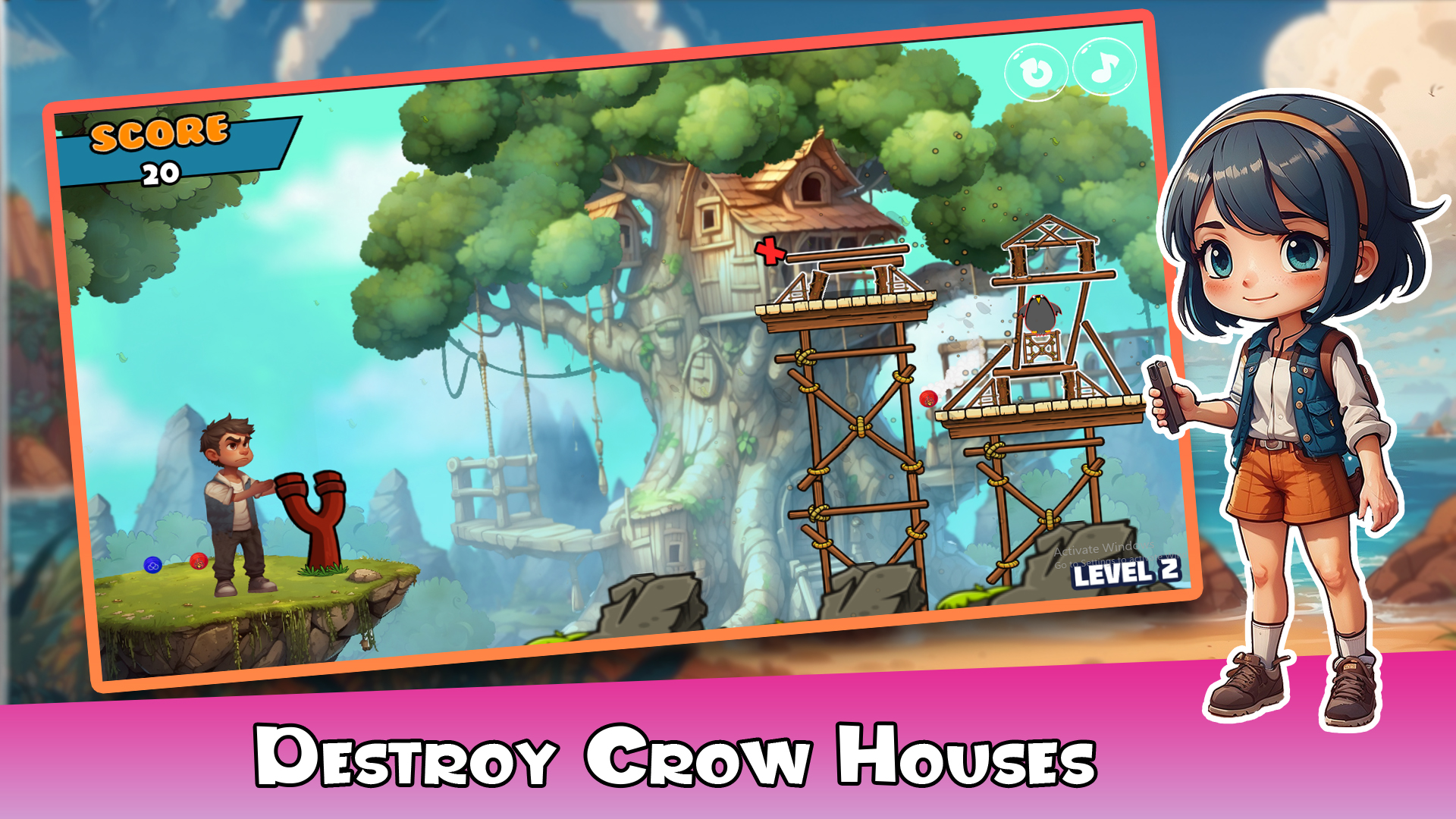 Charlie's Kitty Adventure HTML5 Construct 3 Game by pairplaycreation