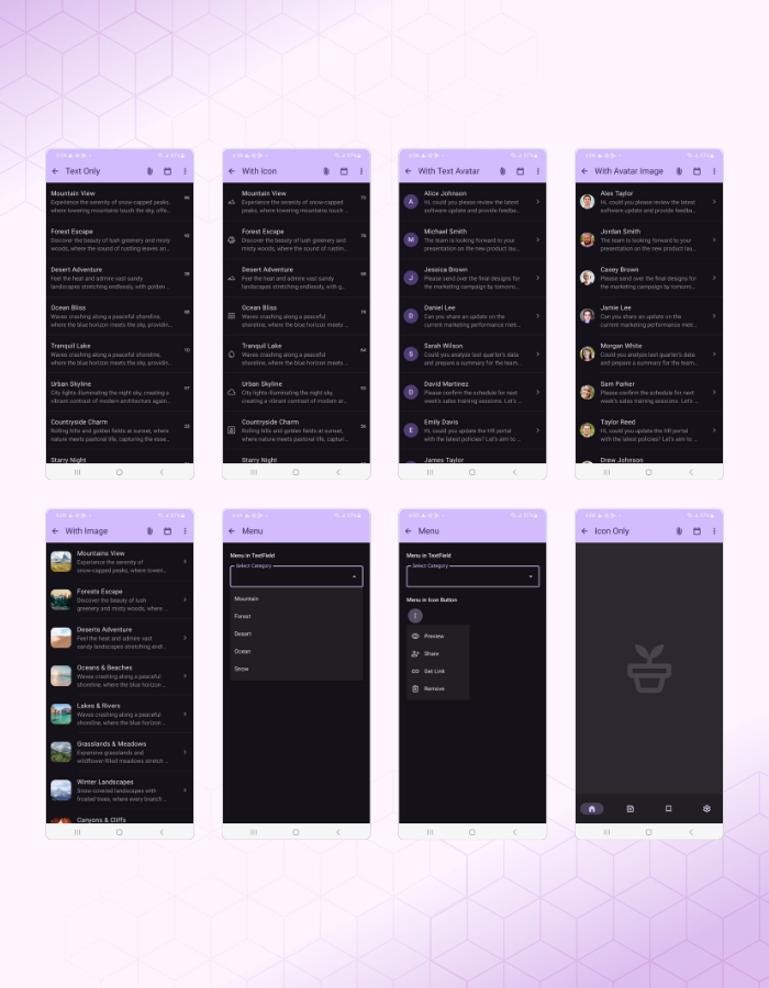 Semesta UI Kit - The Ultimate Android Jetpack Compose UI Kit by semestalabs