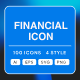Financial Icon Set, Icons | GraphicRiver
