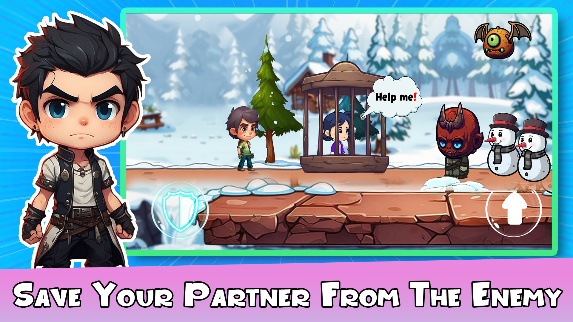 Glacier Adventure HTML5 Construct 3 Game by pairplaycreation | CodeCanyon