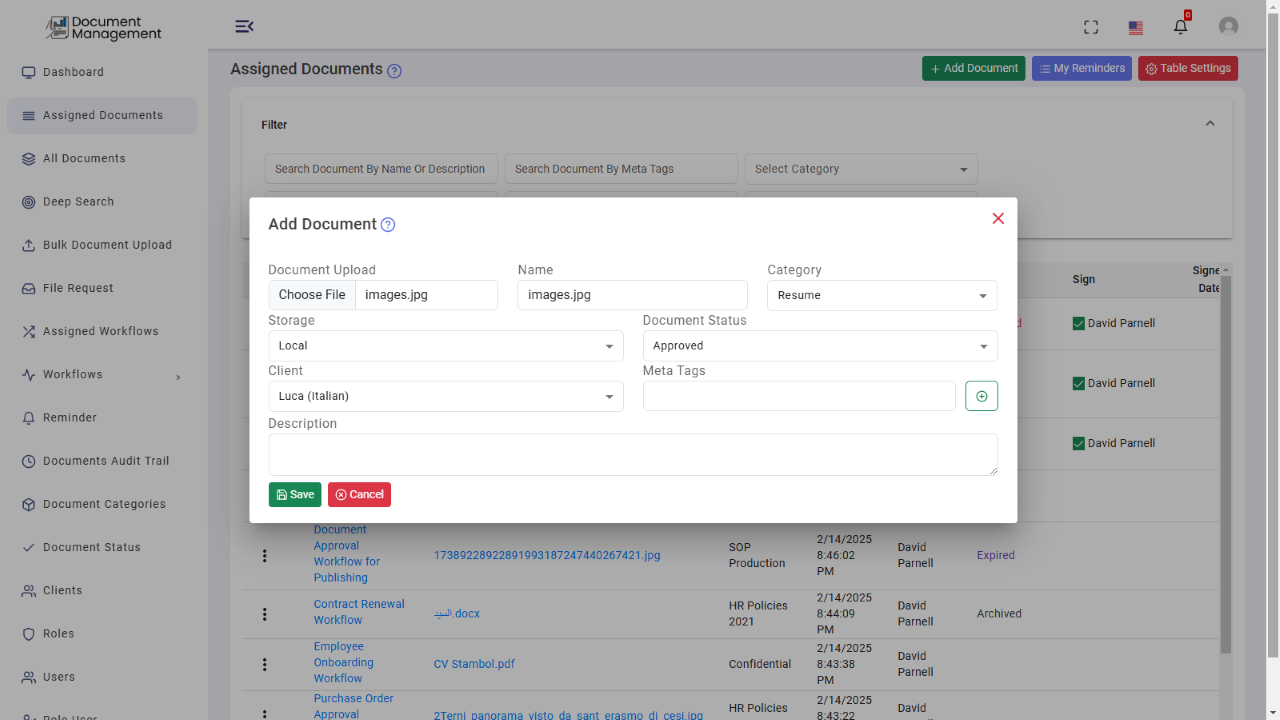 Document Management With Workflow And OCR by mlglobtechnology | CodeCanyon