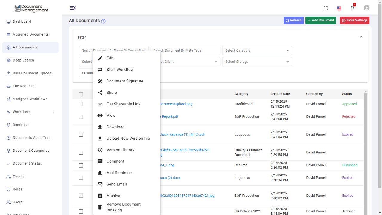 Document Management With Workflow And OCR by mlglobtechnology | CodeCanyon