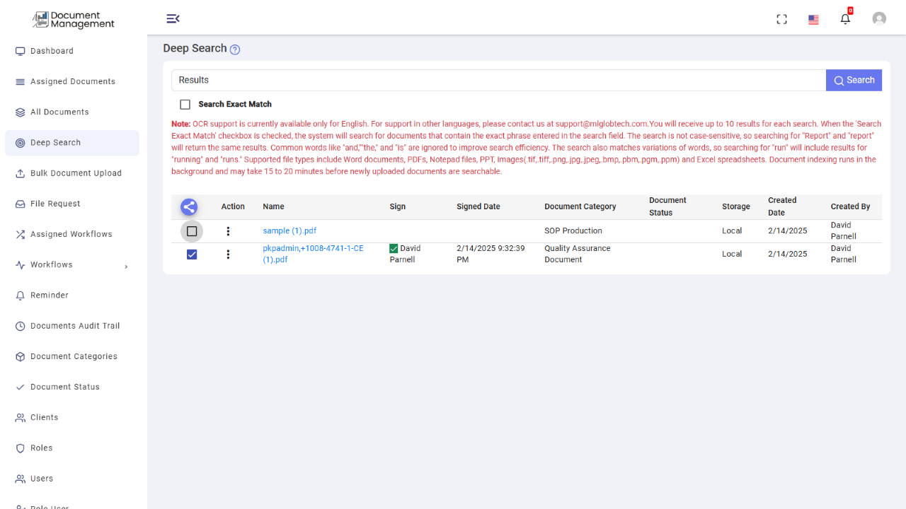 Document Management With Workflow And OCR by mlglobtechnology | CodeCanyon