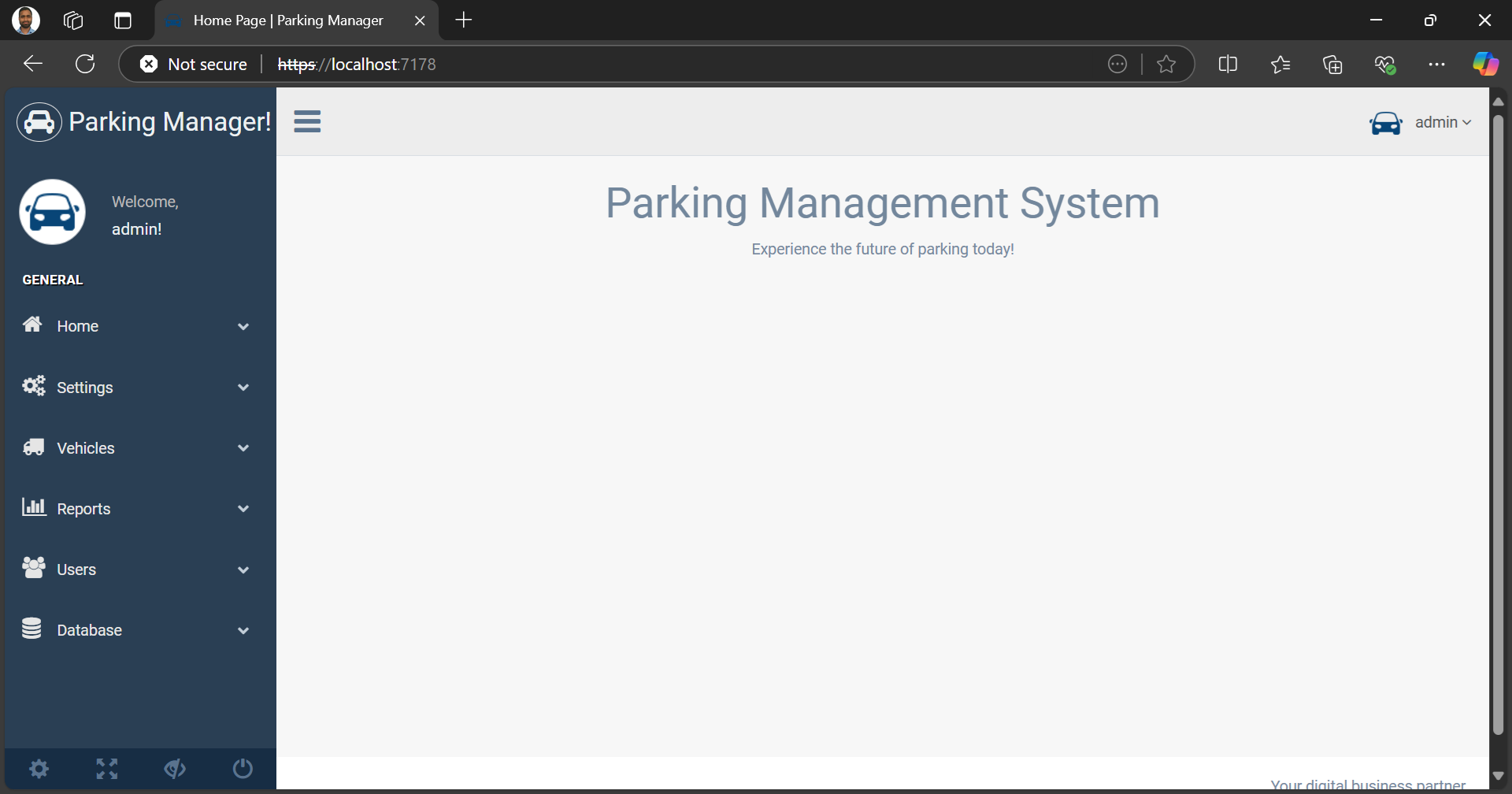 Parking Manager | Car and Vehicles| EF Core | NET 9 | MSSQL | C# by ...