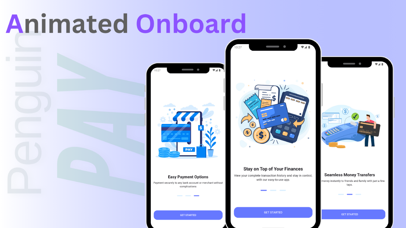 Flutter Complete Mobile Financial App UI Kit | MFS by penguindev | CodeCanyon