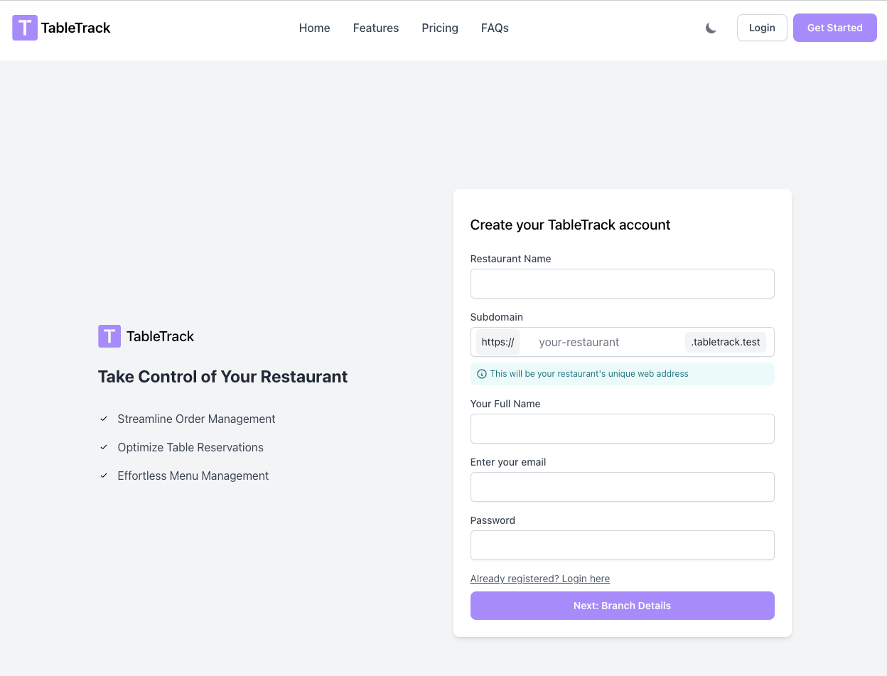 Subdomain Module for Tabletrack by ajay138 | CodeCanyon