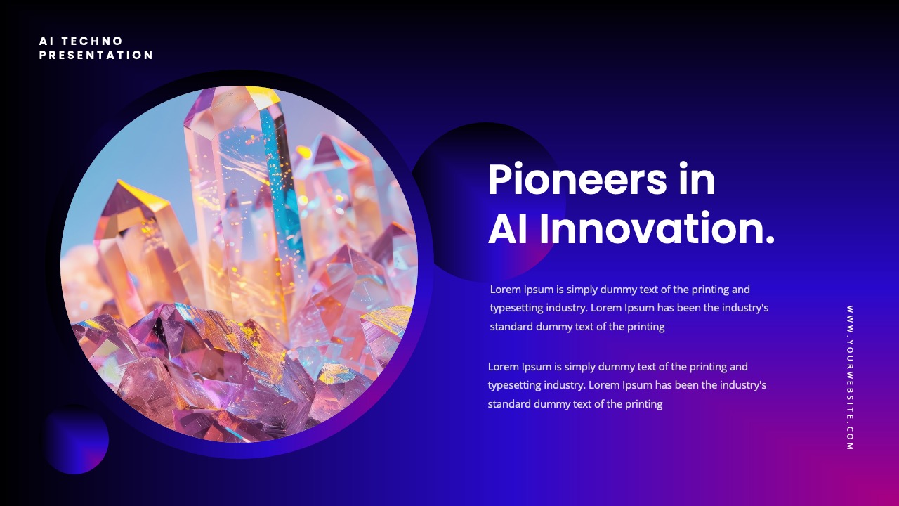 AI Techno Presentation, Presentation Templates | GraphicRiver