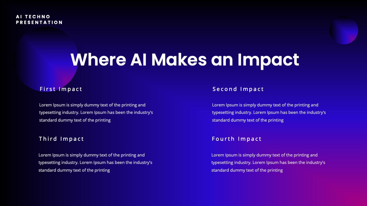 AI Techno Presentation, Presentation Templates | GraphicRiver
