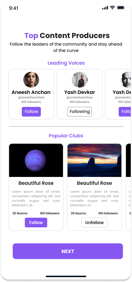 Social Media Avion Next-Gen Audio & Community Platform | Clubhouse ...