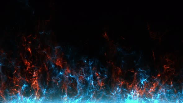 Abstract Magic Flame Background Loop, Motion Graphics | VideoHive