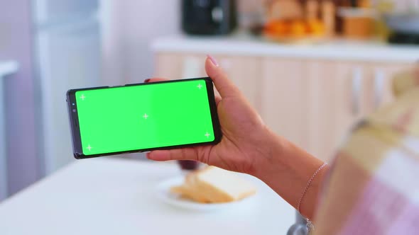 Watching a Video on Phone with Green Screen, Stock Footage | VideoHive