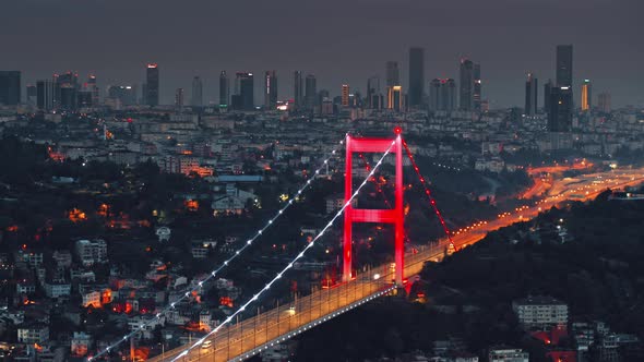 Istanbul Famous Bridge in Turkey, Stock Footage | VideoHive