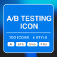 A/B Testing Icon Set, Icons | GraphicRiver