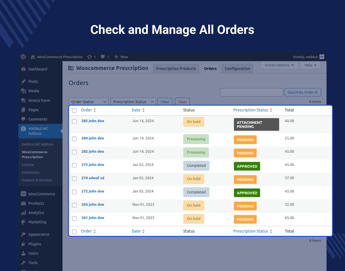 Medical Prescription Attachment Plugin for WooCommerce by Webkul | CodeCanyon