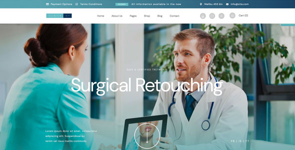 Clinical - Plastic Surgery WordPress Theme by nicdark | ThemeForest