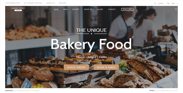 Cake Bakery - Pastry WordPress by nicdark | ThemeForest
