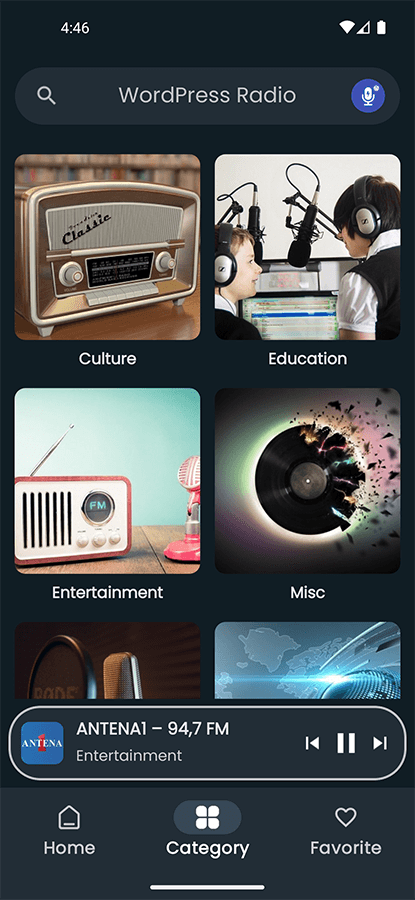 WordPress Radio App - WordPress API by solodroid | CodeCanyon