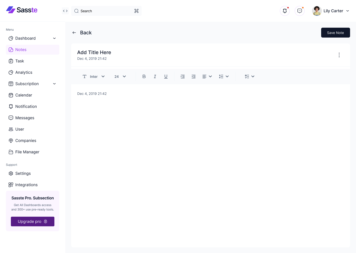 Saaste - Saas Admin Dashboard Figma UI Template Kit by QuomodoTheme