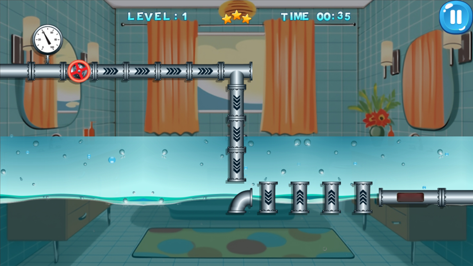 Connect The Water Pipes - HTML5 Construct3 Game by Game-Sparks-Studio