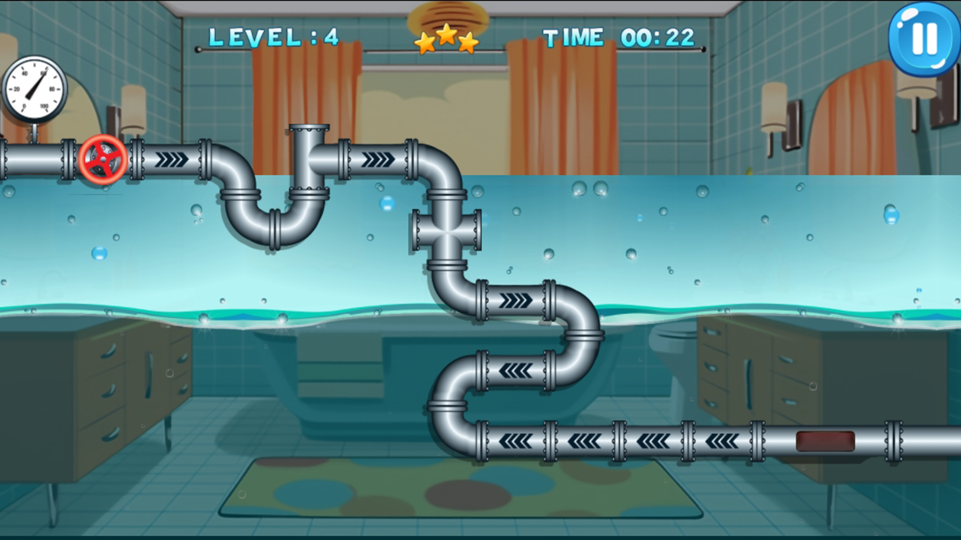 Connect The Water Pipes - HTML5 Construct3 Game by Game-Sparks-Studio