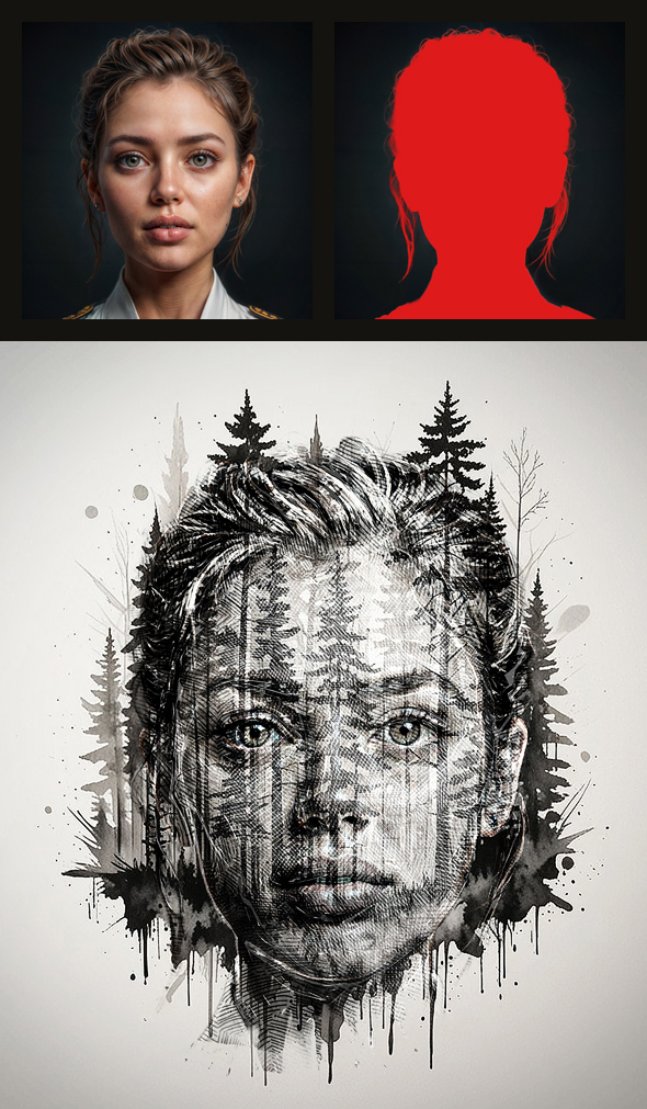 Forest Template for Photoshop, Add-ons | GraphicRiver