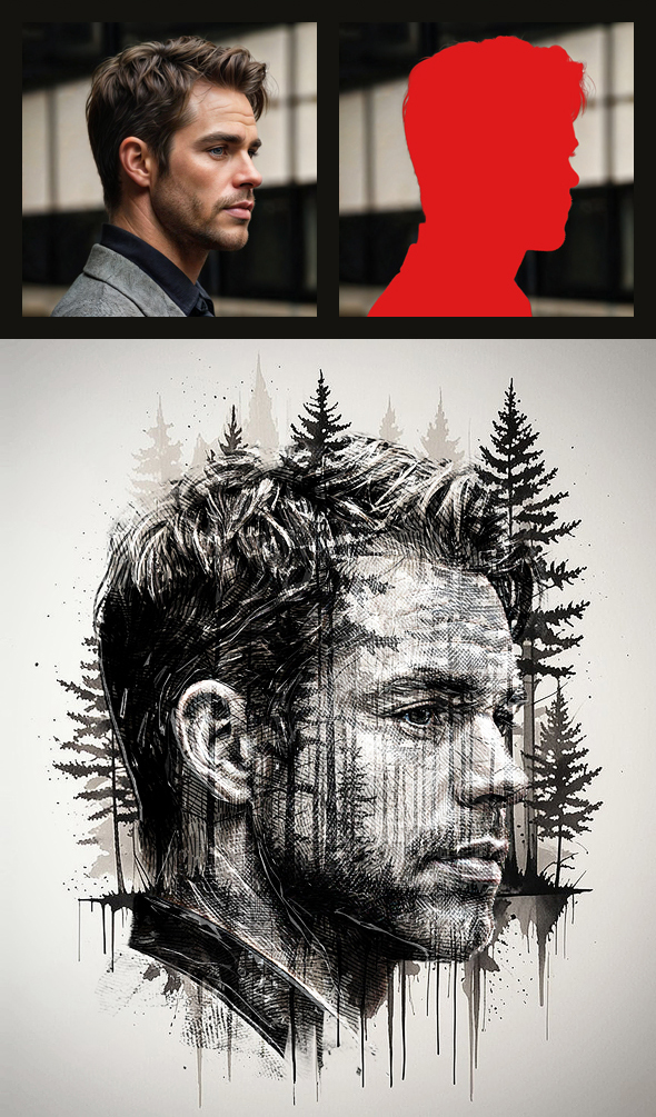 Forest Template for Photoshop, Add-ons | GraphicRiver