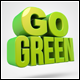 Go Green 3D Renders, Graphics | GraphicRiver