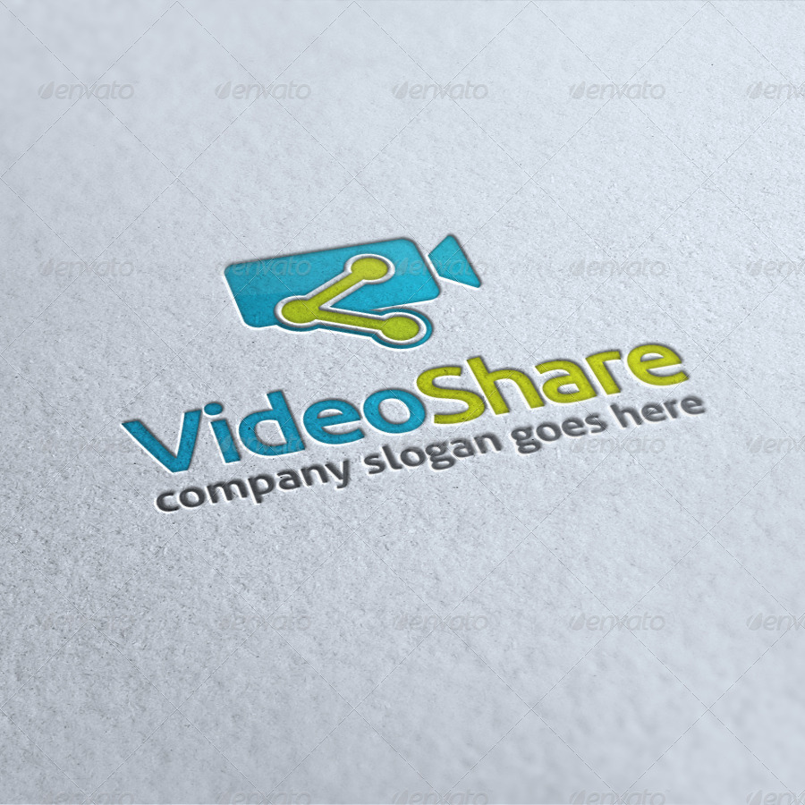 Video Share Logo, Logo Templates | GraphicRiver