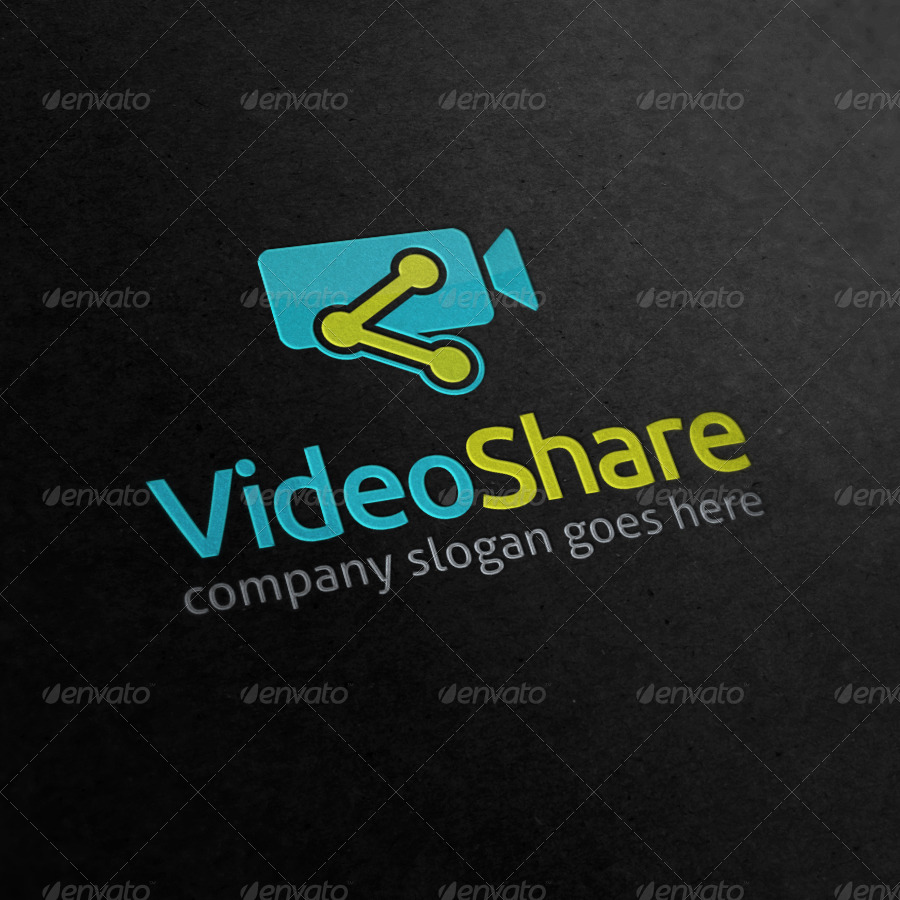 Video Share Logo, Logo Templates | GraphicRiver