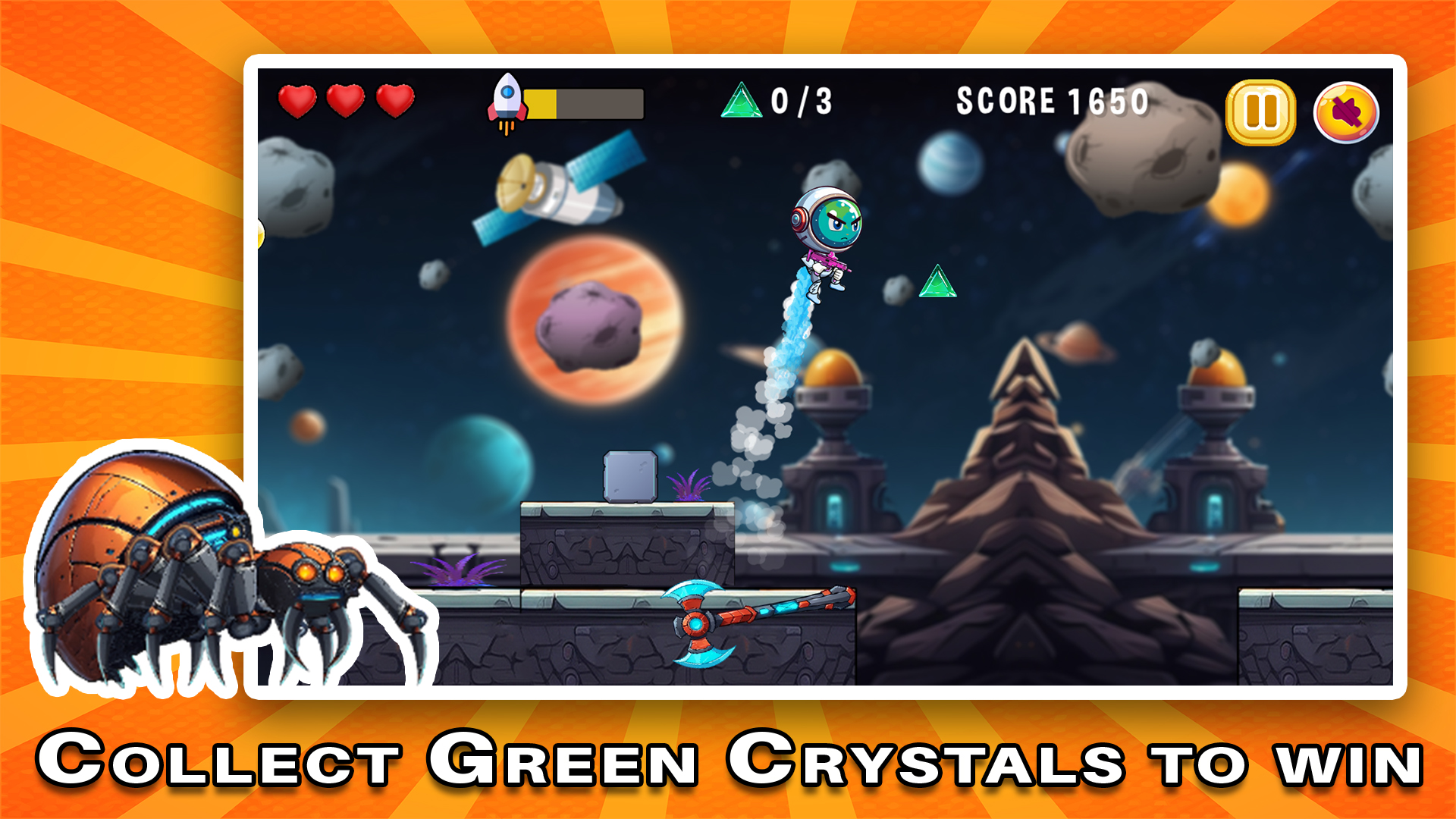 Space Rangers HTML5 Construct 3 Game by pairplaycreation | CodeCanyon