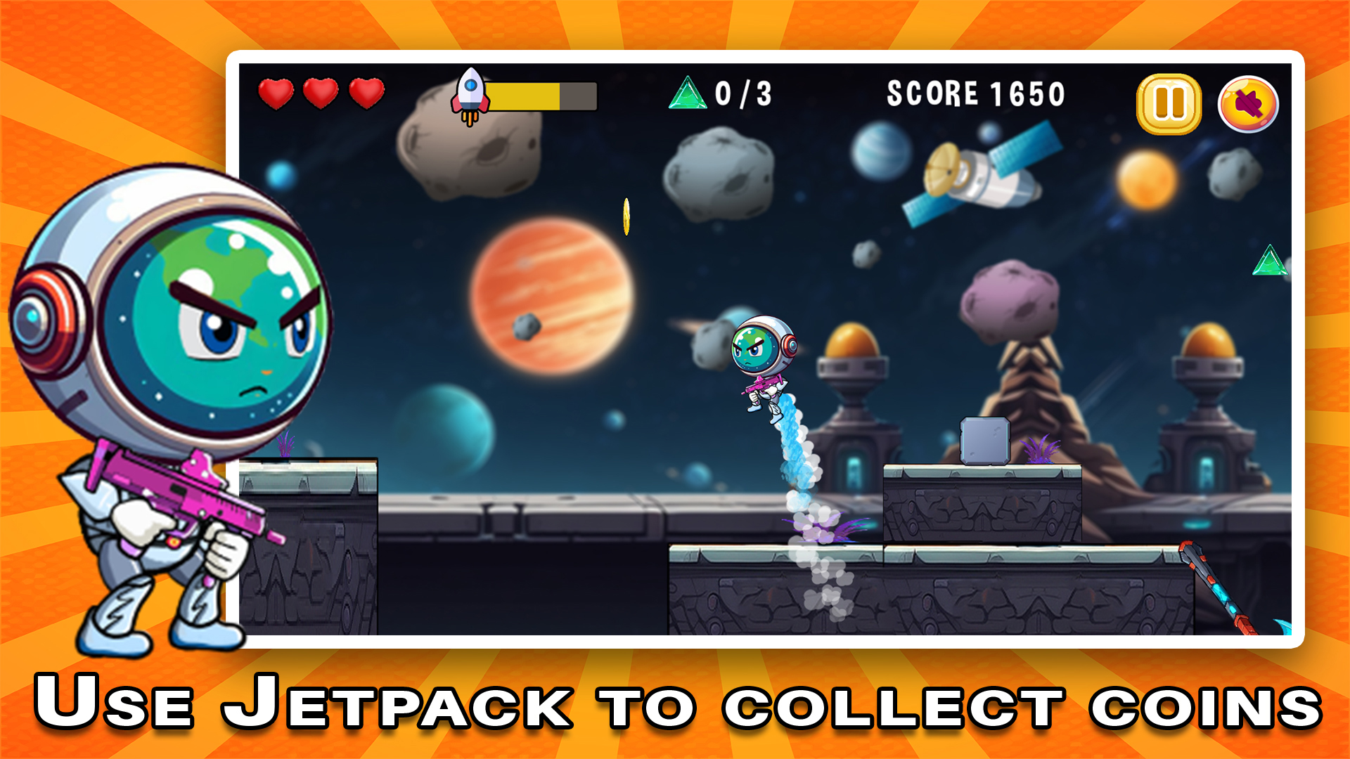 Space Rangers HTML5 Construct 3 Game by pairplaycreation | CodeCanyon