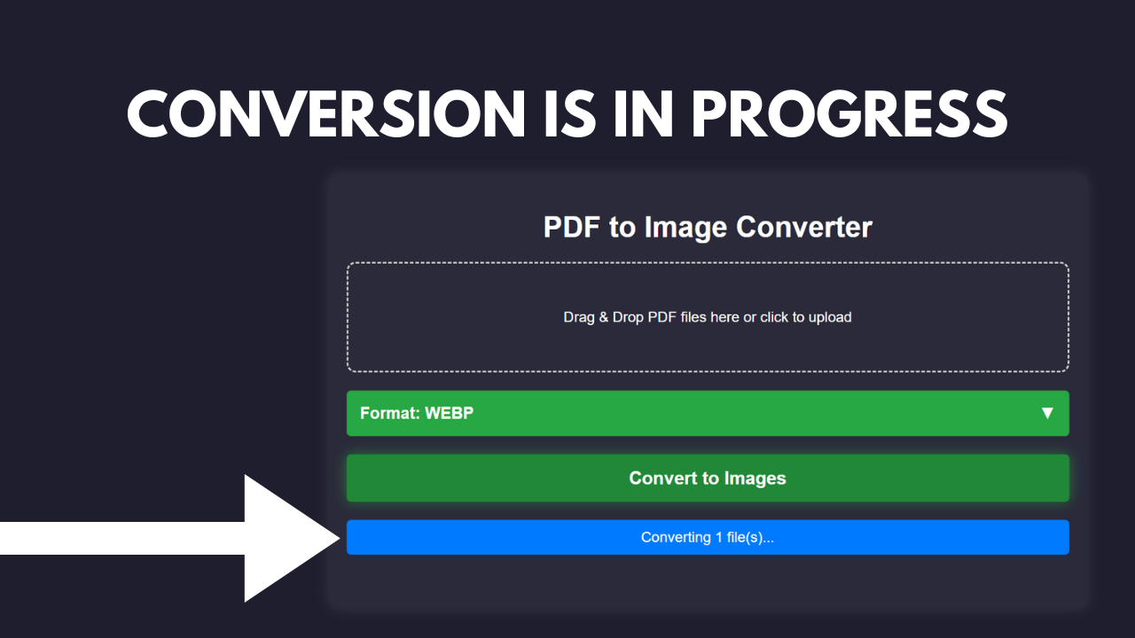 PDF to Image Converter - Convert PDF to JPG, PNG, WebP, and JPEG by WebCraftTool