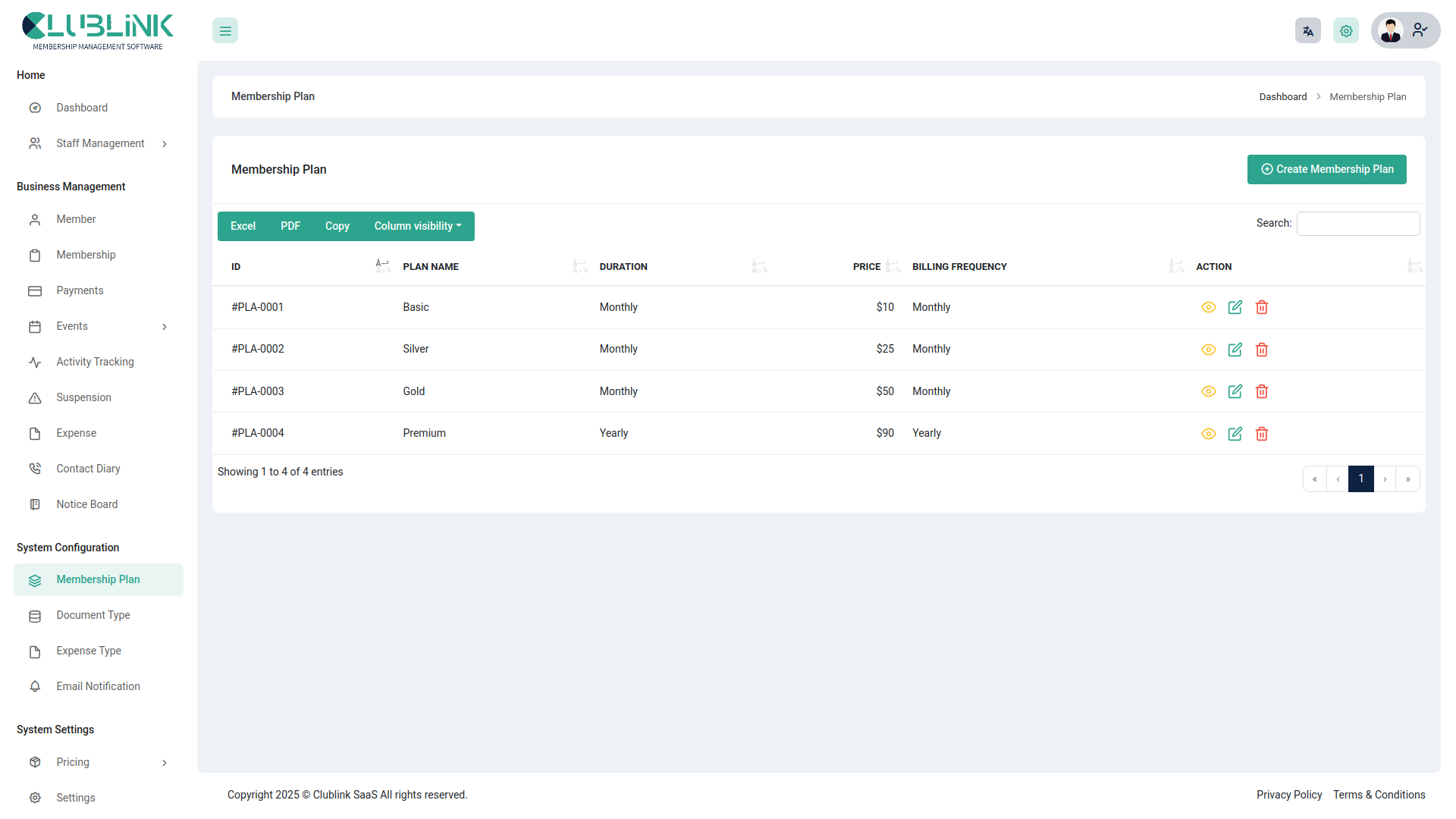 Clublink SaaS - Membership Management Software by smartwebinfotech