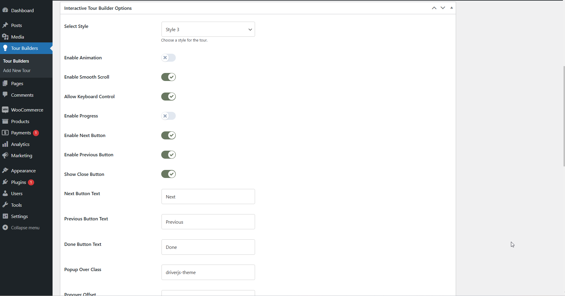 WordPress Interactive Step by Step Website Tour Builder by Jthemes