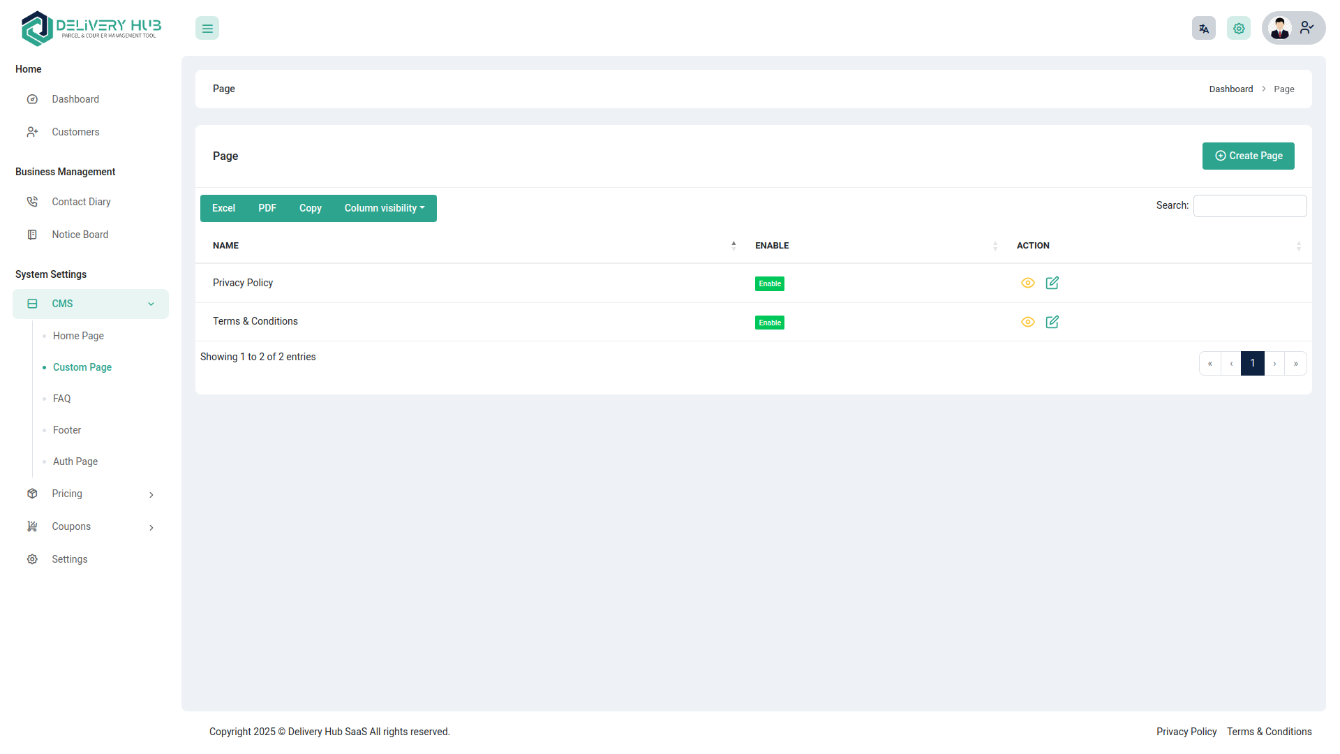 Delivery Hub SaaS - Parcel & Courier Management Tool by smartwebinfotech