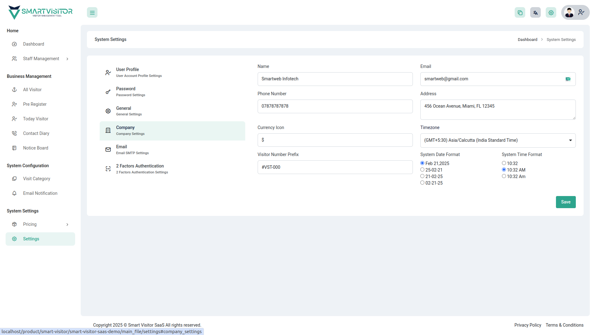 Smart Visitor SaaS - Visitor Management Tool by smartwebinfotech ...